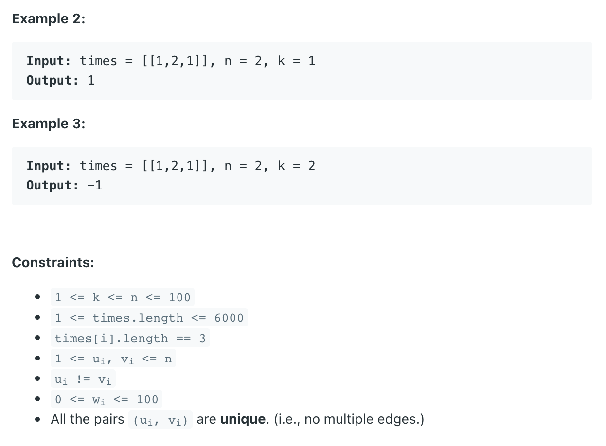 Leetcode # 743 (Python): Network Delay Time